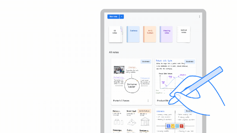 GoogleがChromebook向け手書きノートアプリ｢Cursive｣のリリースを計画 | HelenTech