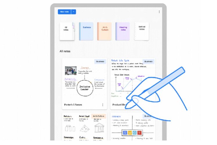 GoogleがChromebook向け手書きノートアプリ｢Cursive｣のリリースを計画 | HelenTech