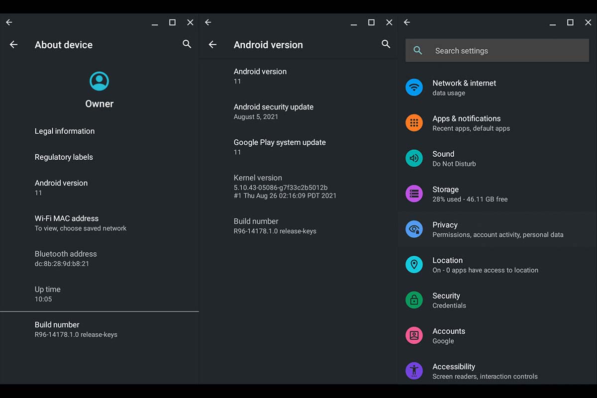 より多くのChromebookがCanaryでAndroid 11にアップデートされています | HelenTech