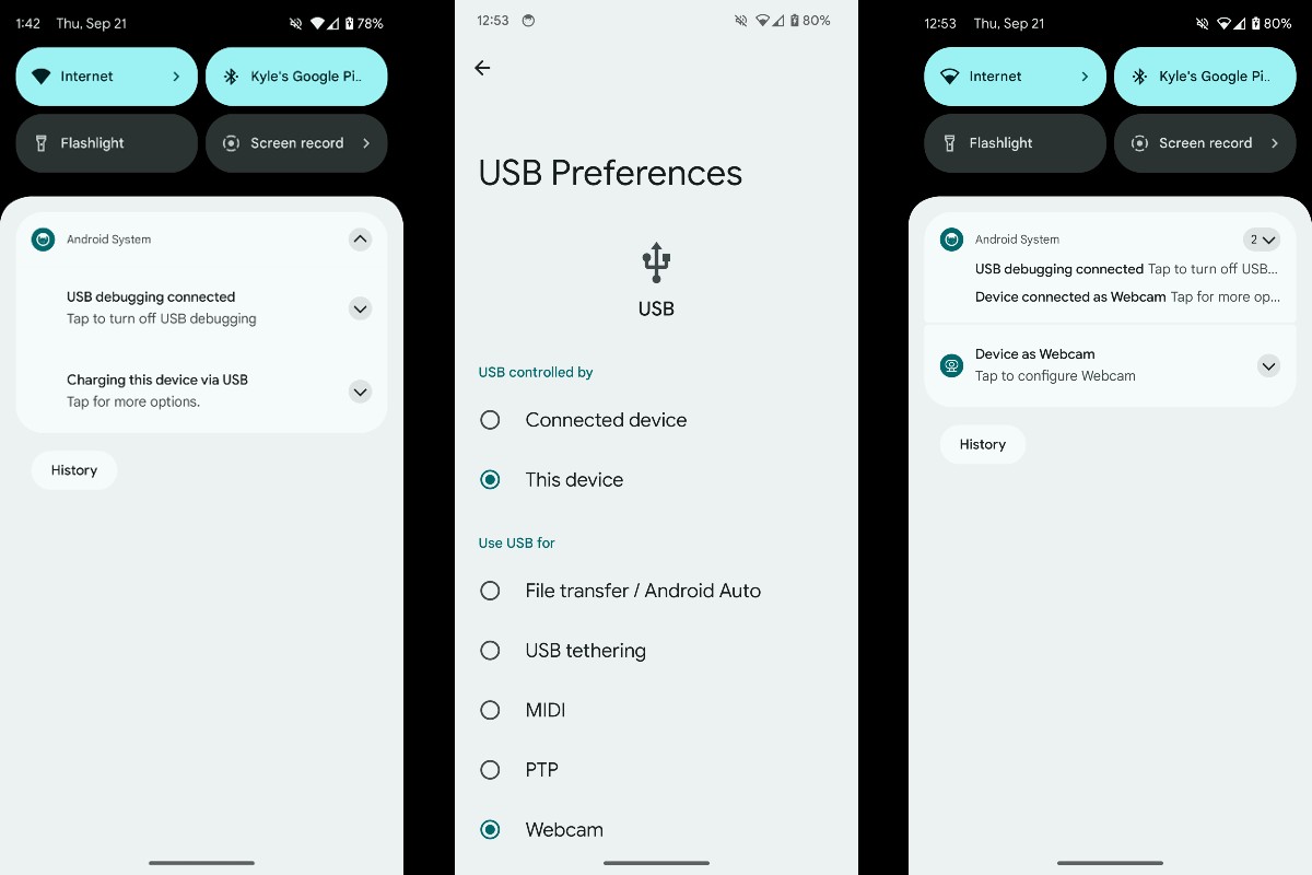 Android 14 QPR1 では Pixel スマホをウェブカメラとして Chromebook などで利用可能に | HelenTech