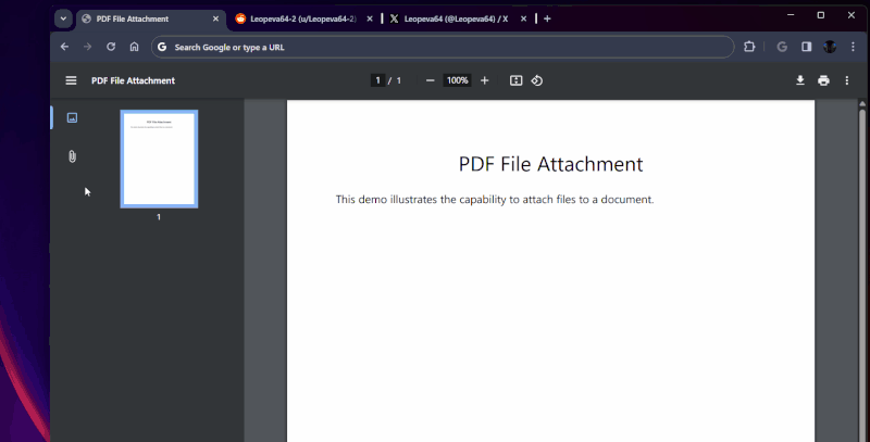 Chrome のPDFビューアーに PDFポートフォリオ のサポートが追加 | HelenTech