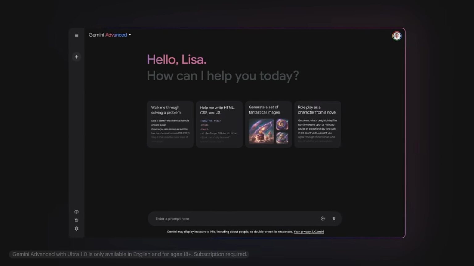 Google One のファミリー共有で Gemini Advanced を使えるのはメインアカウントのみ | HelenTech