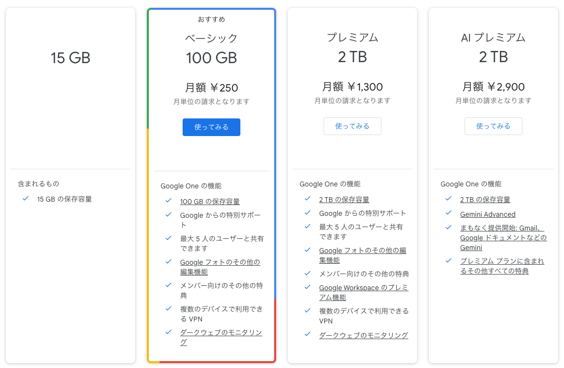 Google One のファミリー共有で Gemini Advanced を使えるのはメインアカウントのみ | HelenTech