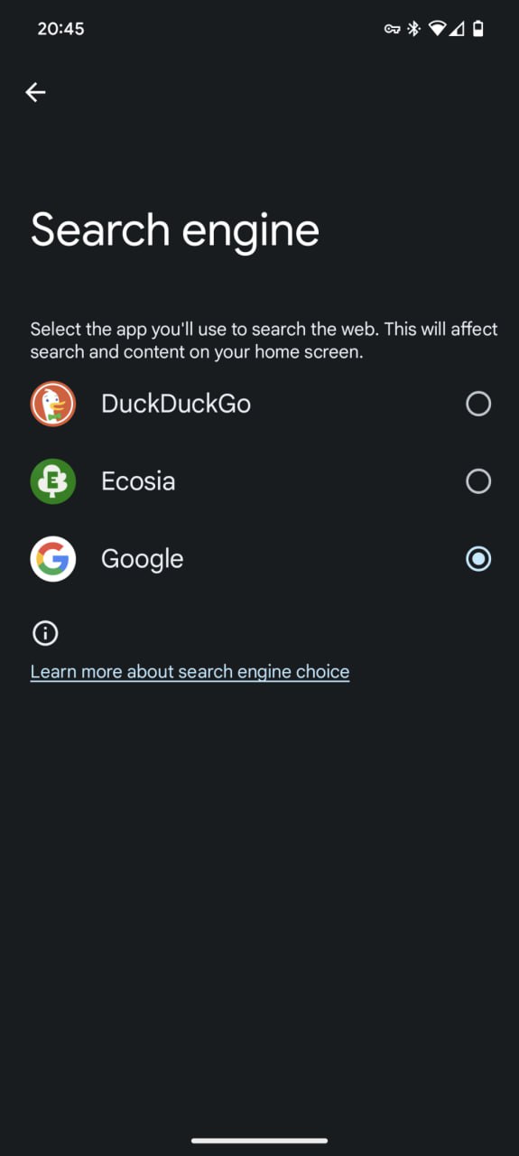 Pixel Launcher はホーム画面の検索エンジンを Google 以外に変更できる設定をヨーロッパで展開 | HelenTech