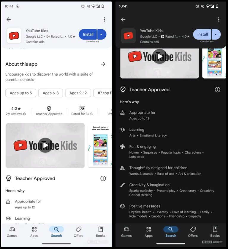 Google Play ストアに固定ヘッダー導入、インストールボタンが常に表示 | HelenTech